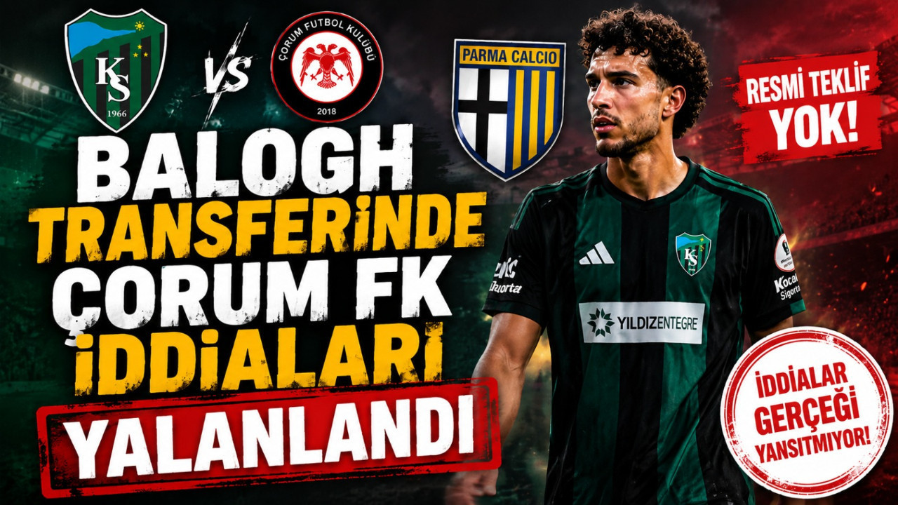 Balogh transferinde Çorum FK iddiaları yalanlandı